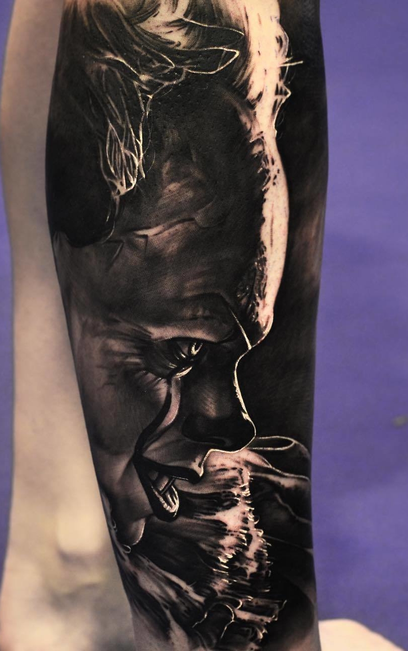 20 Tatuagens Impressionantes De Realismo Preto E Cinza Ink Academy